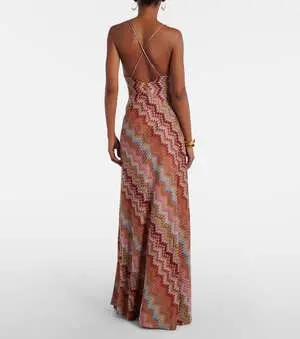 Missoni Zigzag Maxi Dress - Multicoloured