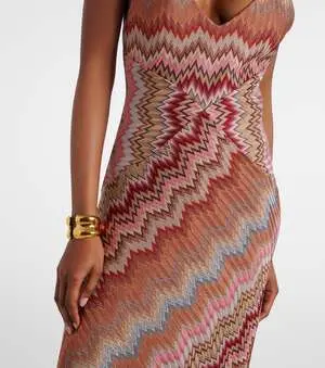 Missoni Zigzag Maxi Dress - Multicoloured