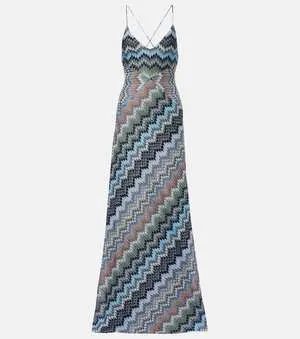 Missoni Zigzag Maxi Dress - Multicoloured