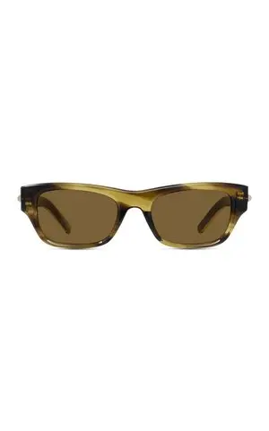 Givenchy One Square-frame Sunglasses - Brown