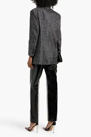 Max Mara Laziale Printed Silk-twill Blazer