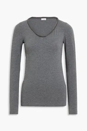 Women's Brunello Cucinelli Gray T-shirts