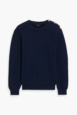 Dunhill Ribbed Cotton Sweater