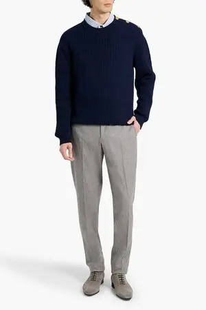 Dunhill Ribbed Cotton Sweater