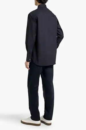 Dunhill Embroidered Cottonpiqué Shirt