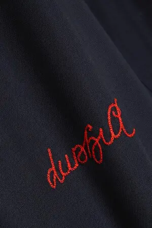 Dunhill Embroidered Cottonpiqué Shirt