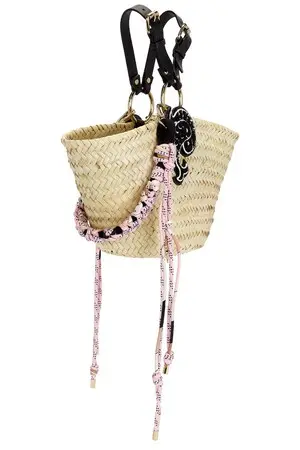 Emilio Pucci Handbag With Raffia Exterior