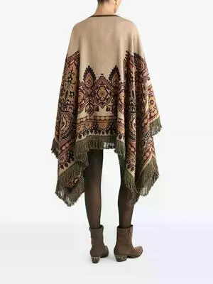 Etro Floral-paisley Jacquard Cape