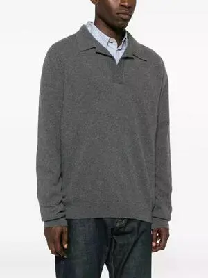 Balmain Polo-collar Sweater - Grey