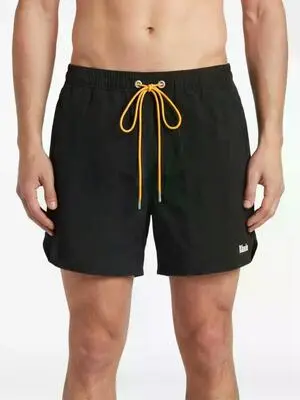 Rhude Logo Swim Shorts - Black