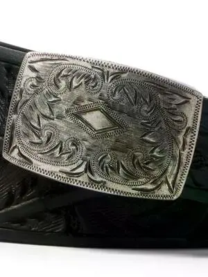 Ralph Lauren Hand-tooled Leather Belt