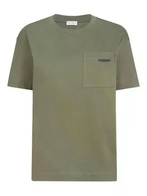 Brunello Cucinelli Cotton Pocket T-shirt