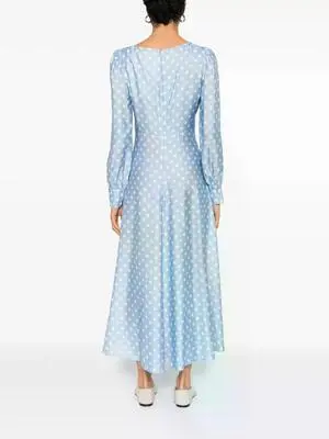 Posse Tillie Polka-dot Maxi Dress