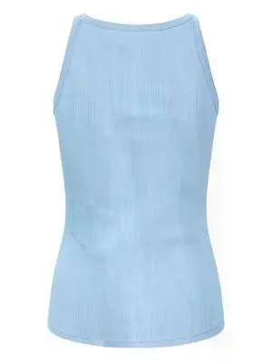 GESTUZ Drew Ribbed Racer-back Top