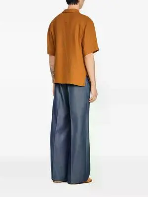 Sandro Linen Shirt - Brown