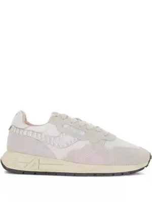 AUTRY Reelwind Pearl-embellished Sneakers - Neutrals