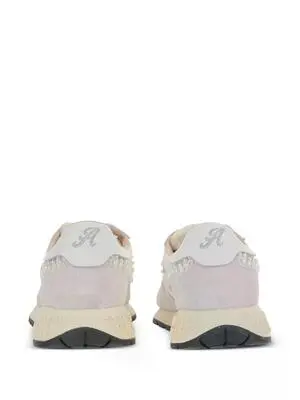 AUTRY Reelwind Pearl-embellished Sneakers - Neutrals