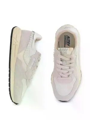 AUTRY Reelwind Pearl-embellished Sneakers - Neutrals
