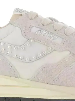 AUTRY Reelwind Pearl-embellished Sneakers - Neutrals