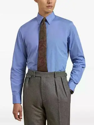 Ralph Lauren Purple Label End-on-end Buttoned Shirt