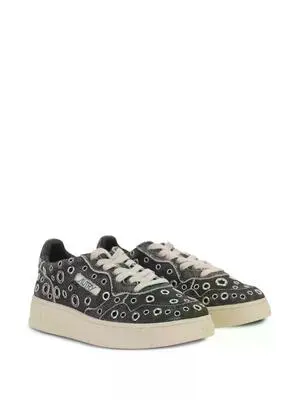 AUTRY Medalist Eyelet-embellished Sneakers