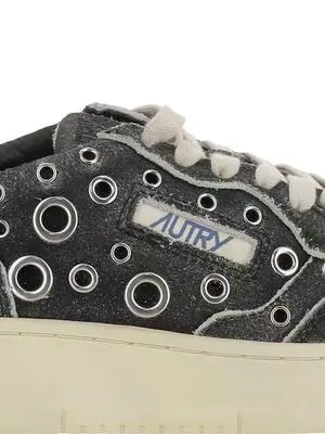 AUTRY Medalist Eyelet-embellished Sneakers