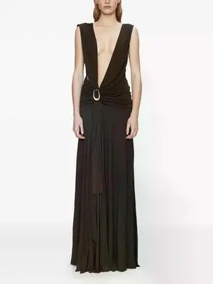 Christopher Esber V Neck Evening Dresses
