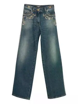 Versace Embroidered Jeans For Women