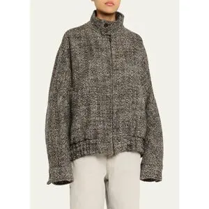 DARKPARK Lee Oversized Herringbone Bomber Jacket