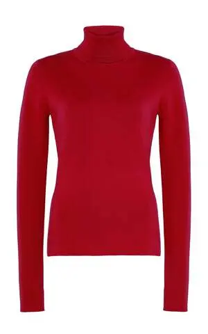 Women's Hot Pink Turtlenecks