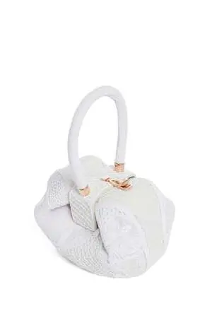 Gabriela Hearst Nina Bag In Nappa Leather With Cotton Macrame