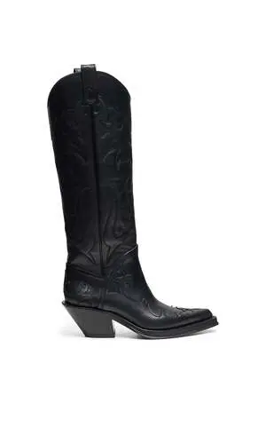 Gabriela Hearst Capitana Leather Cowboy Boots