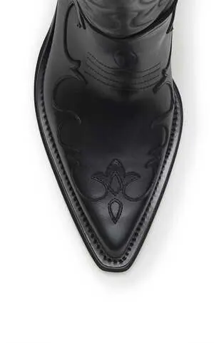 Gabriela Hearst Capitana Leather Cowboy Boots