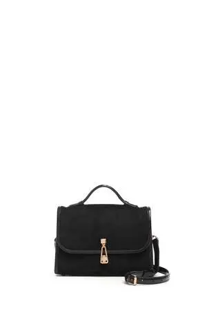 Gabriela Hearst Small Leonora Flap Bag - Black