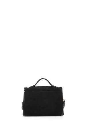 Gabriela Hearst Small Leonora Flap Bag - Black