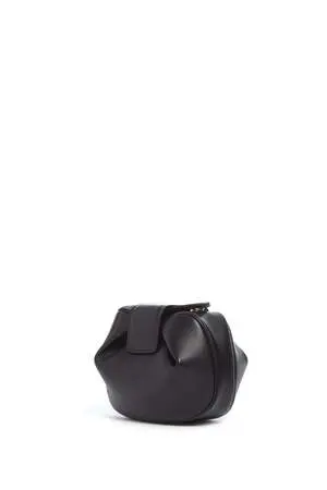 Gabriela Hearst Soft Demi Clutch In Nappa Leather - Black
