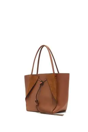 Gabriela Hearst Marija Tote Bag In Leather - Cognac