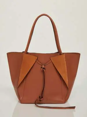 Gabriela Hearst Marija Tote Bag In Leather - Cognac