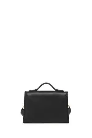 Gabriela Hearst Small Leonora Flap Bag - Black