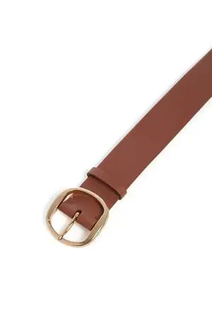 Gabriela Hearst Elster Belt In Leather - Cognac