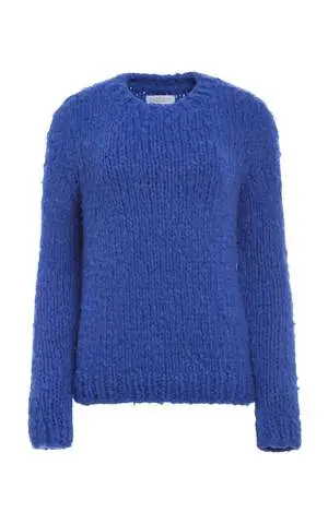 Gabriela Hearst Lawrence Knit Cashmere Sweater - Cobalt