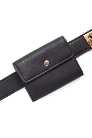 Gabriela Hearst Nappa Leather Tool Belt - Black