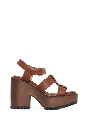 Cognac Sandals for Women 