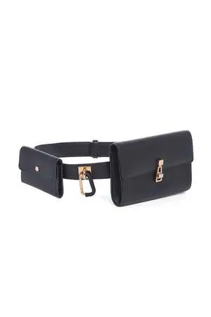 Gabriela Hearst Nappa Leather Tool Belt - Navy