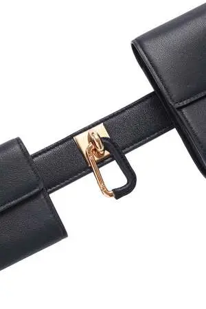 Gabriela Hearst Nappa Leather Tool Belt - Navy
