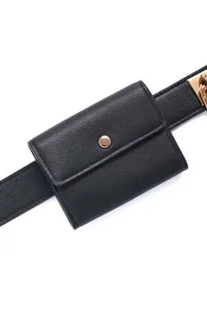 Gabriela Hearst Nappa Leather Tool Belt - Navy