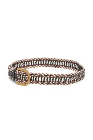 Gabriela Hearst Sam Braided Leather Belt