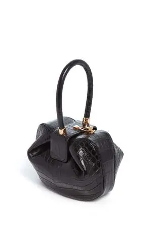 Gabriela Hearst Nina Bag In Crocodile Leather