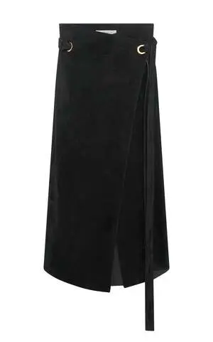 Black Wrap Skirts