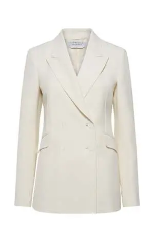 Gabriela Hearst Gabriela Hearst Angela Blazer In Sportswear Wool Ivory